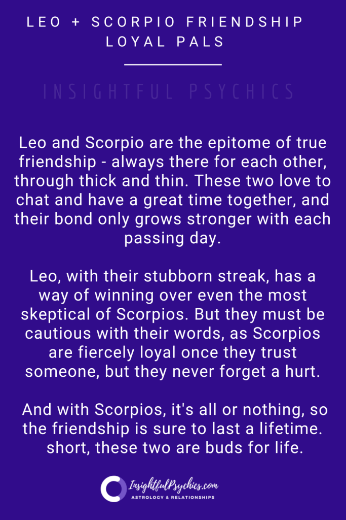 Leo and Scorpio Compatibility: Sex, Love, and Friendship