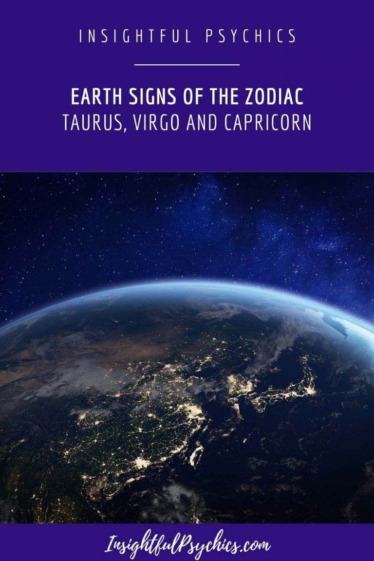 The Earth Signs of the Zodiac: Taurus, Virgo, and Capricorn
