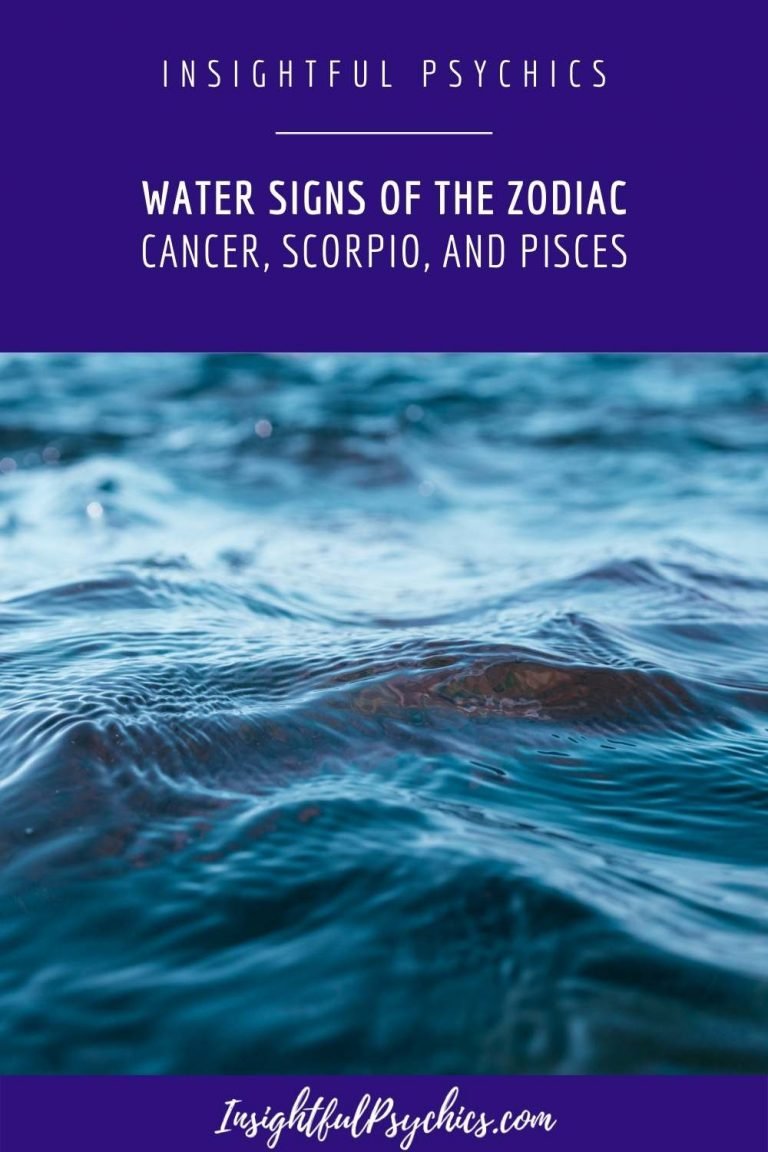 The Water Signs of the Zodiac: Cancer, Scorpio, and Pisces
